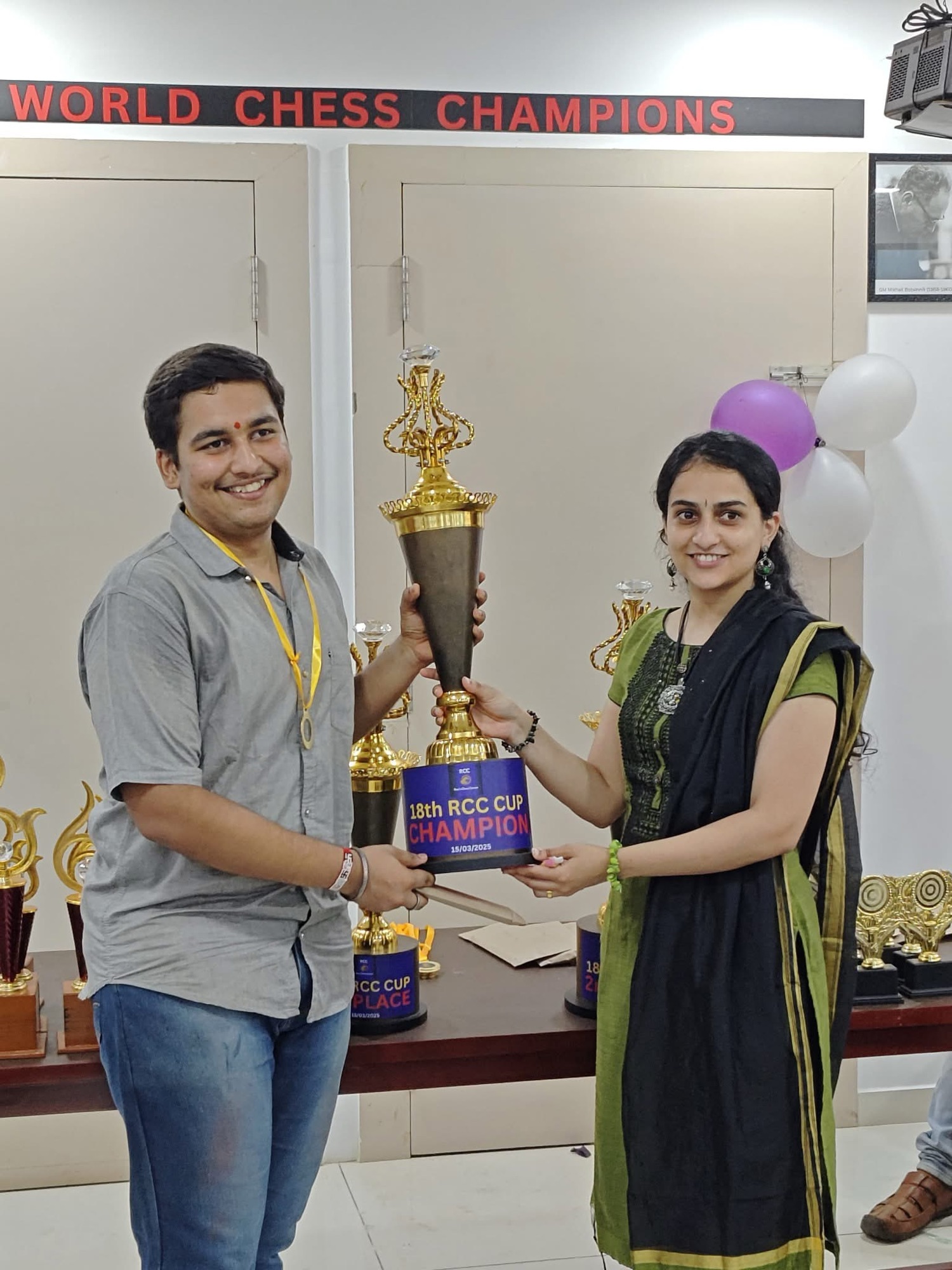 Dishank Sachin Bajaj wins 18th RCC Cup Bullet Chess Tournament ...